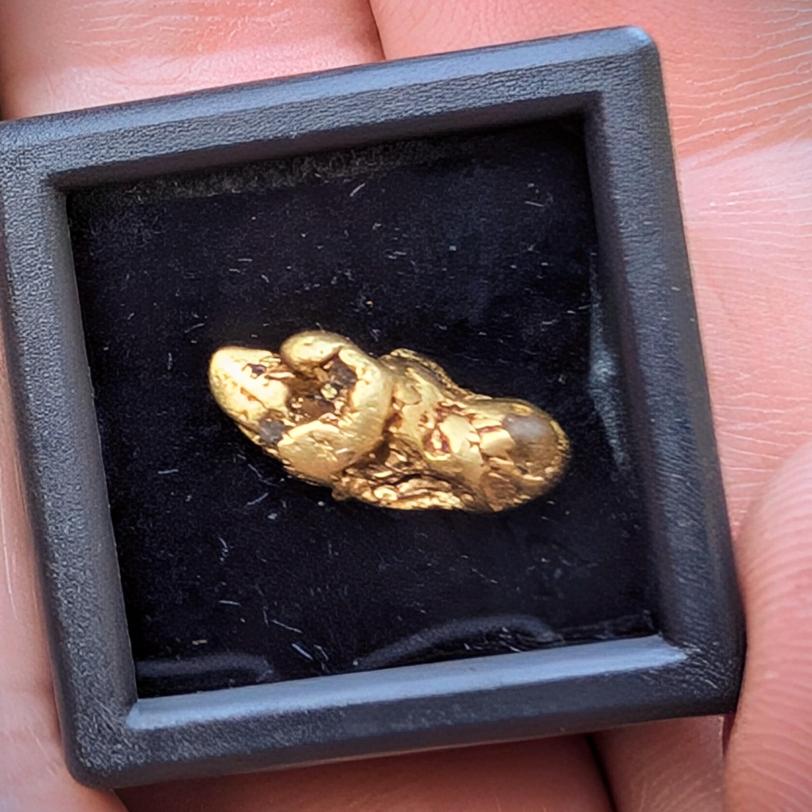 Alaska Gold Nugget - American Mined Gold - Genuine Gold Specimen - Raw ...