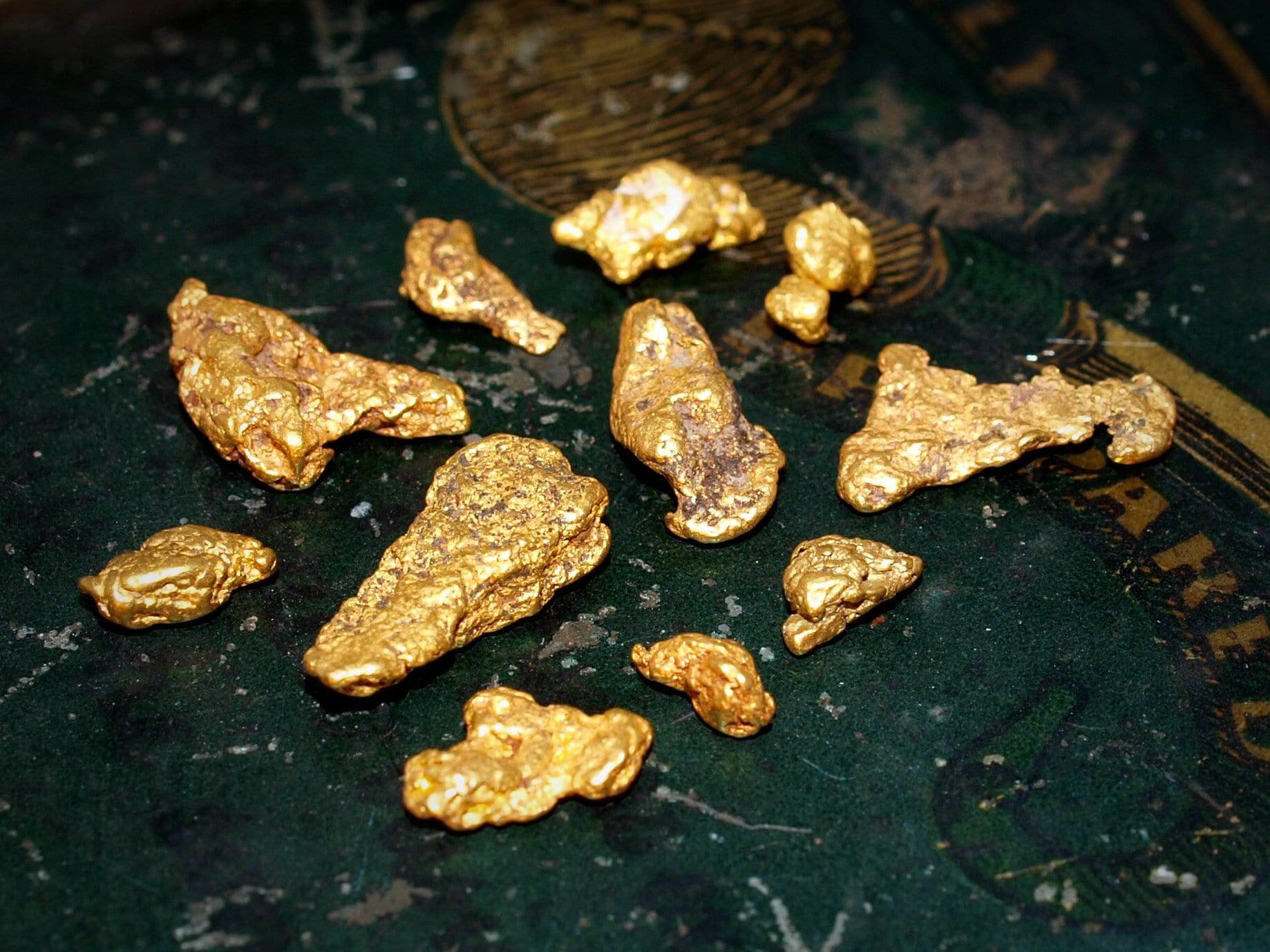 Raw Placer Gold Nuggets - Arizona Gold - Genuine Gold Nuggets - Rare ...