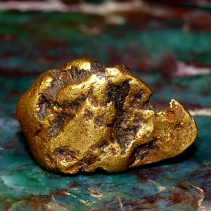 Alaska Gold Nugget - American Mined Gold - Genuine Gold Specimen - Raw ...