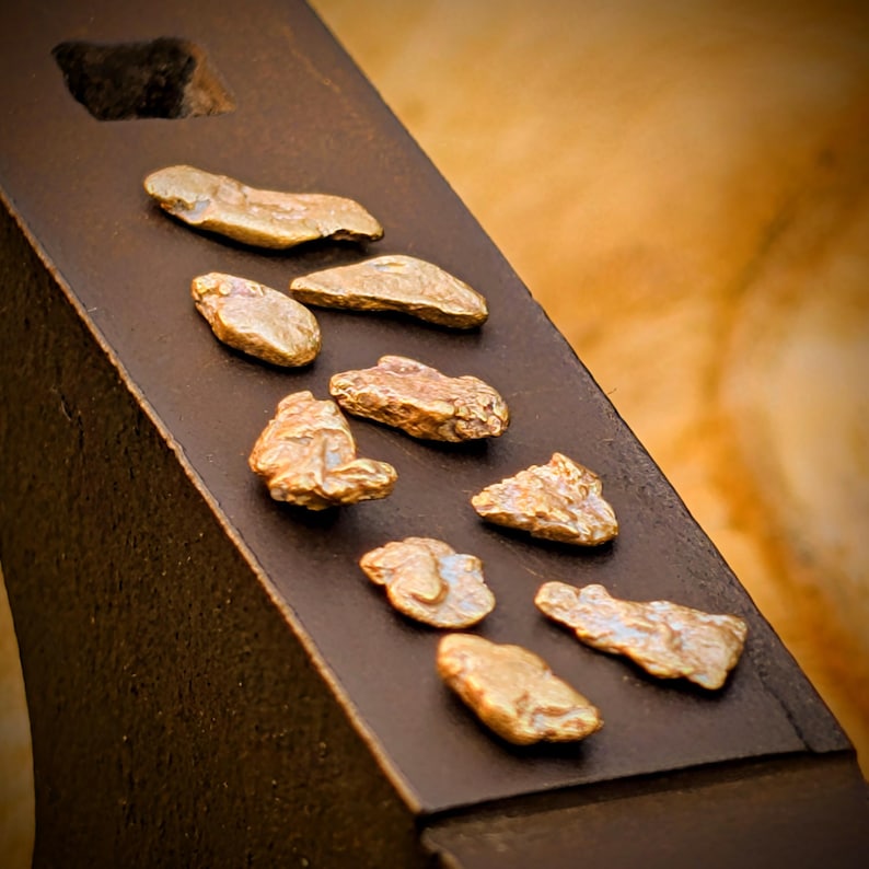 California Gold Nuggets - Genuine Natural Placer Gold - Raw Gold - Real ...