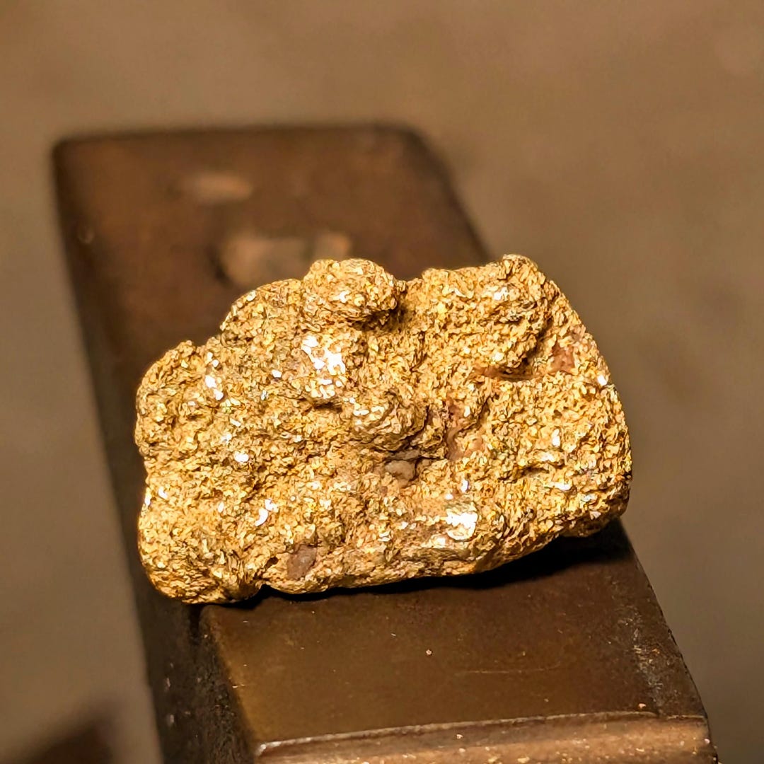 Real Gold Nugget - American Mined Gold - Genuine Mineral Specimen ...