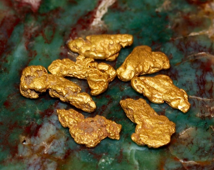 Small Natural Gold Nuggets From Arizona - Genuine Placer Gold - Raw ...