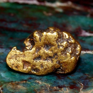 Alaska Gold Nugget - American Mined Gold - Genuine Gold Specimen - Raw ...