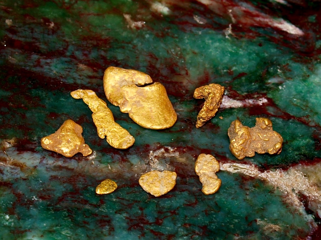 Alaskan Gold Nuggets Authentic Natural Placer Gold Coarse Raw Gold ...