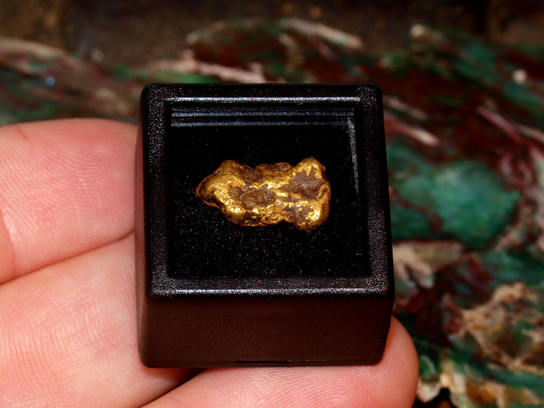 American Mined Gold Nugget - Genuine Alaska Gold Nugget Specimen - Raw ...