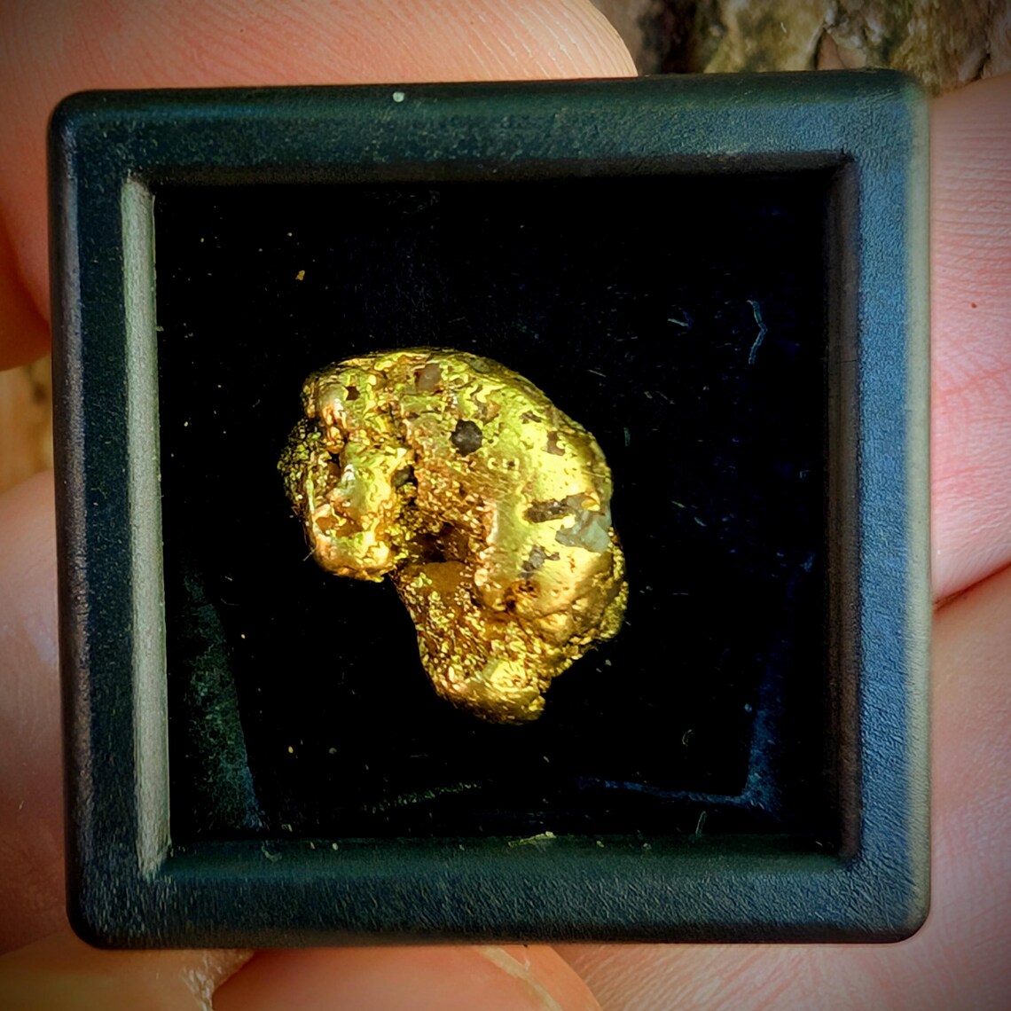 Raw Gold Nugget - Alaska Mined Gold - Genuine Gold Specimen - Raw ...