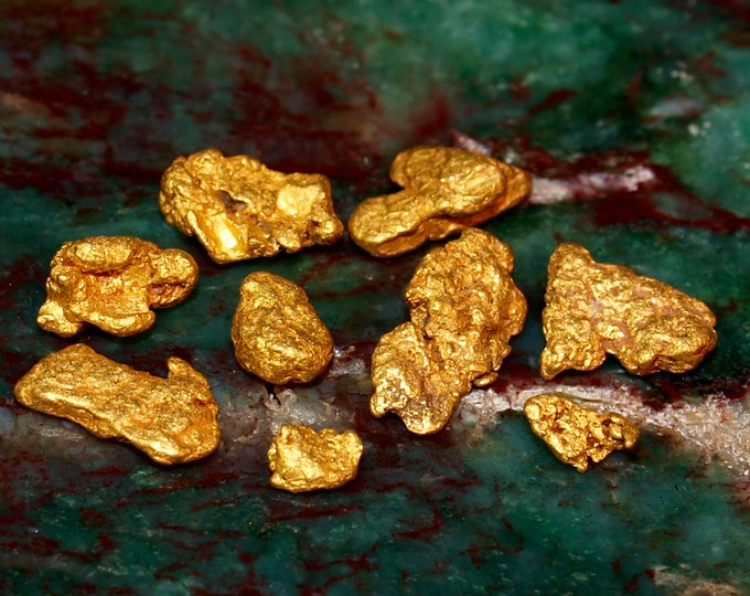 Genuine Gold From California Authentic Natural Placer Gold Coarse Raw ...