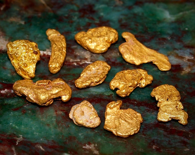 Arizona Gold Nuggets - Authentic Natural Placer Gold - Raw Gold Nuggets ...