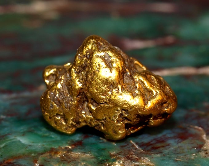 Natural Gold Nugget Alaskan Placer Gold Genuine Gold Specimen Raw ...