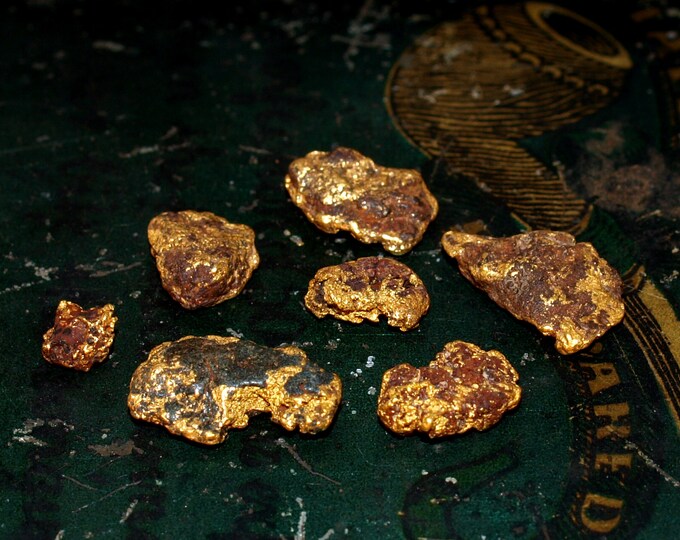 Alaska Gold Nugget - American Mined Gold - Genuine Gold Specimen - Raw ...