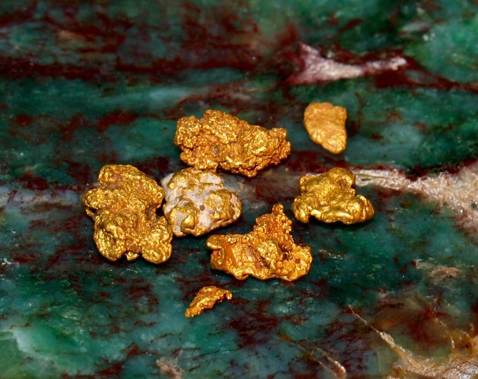 Arizona Gold Nuggets - Authentic Natural Placer Gold - Raw Gold Nuggets ...