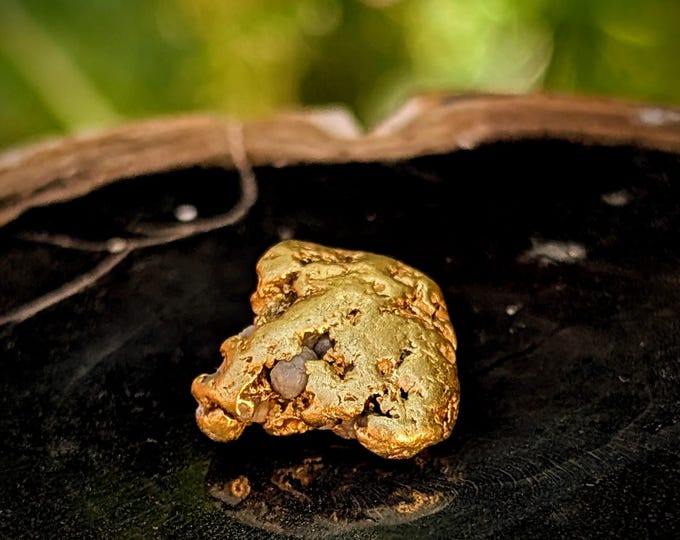 Alaska Gold Nugget - American Mined Gold - Genuine Gold Specimen - Raw ...