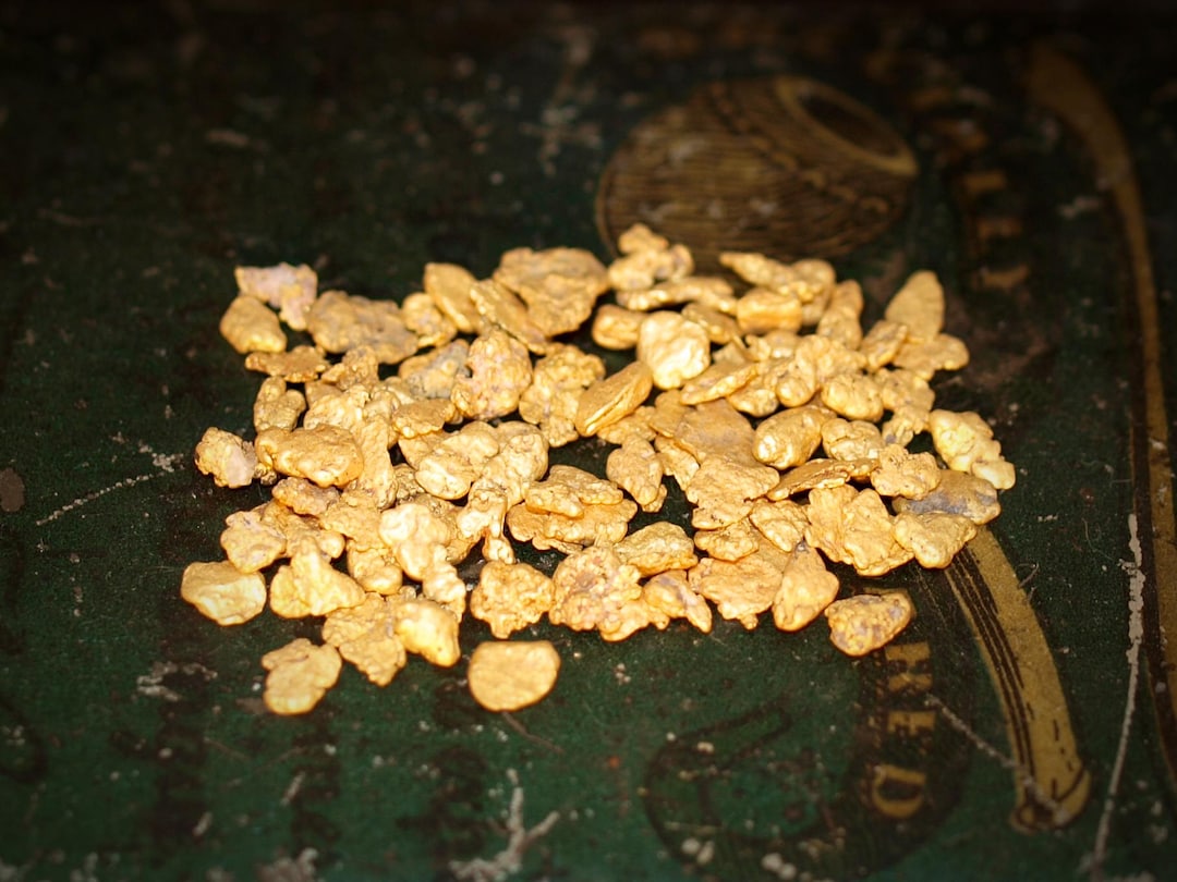 California Gold Nuggets - Genuine Natural Placer Gold - Raw Gold - Real ...