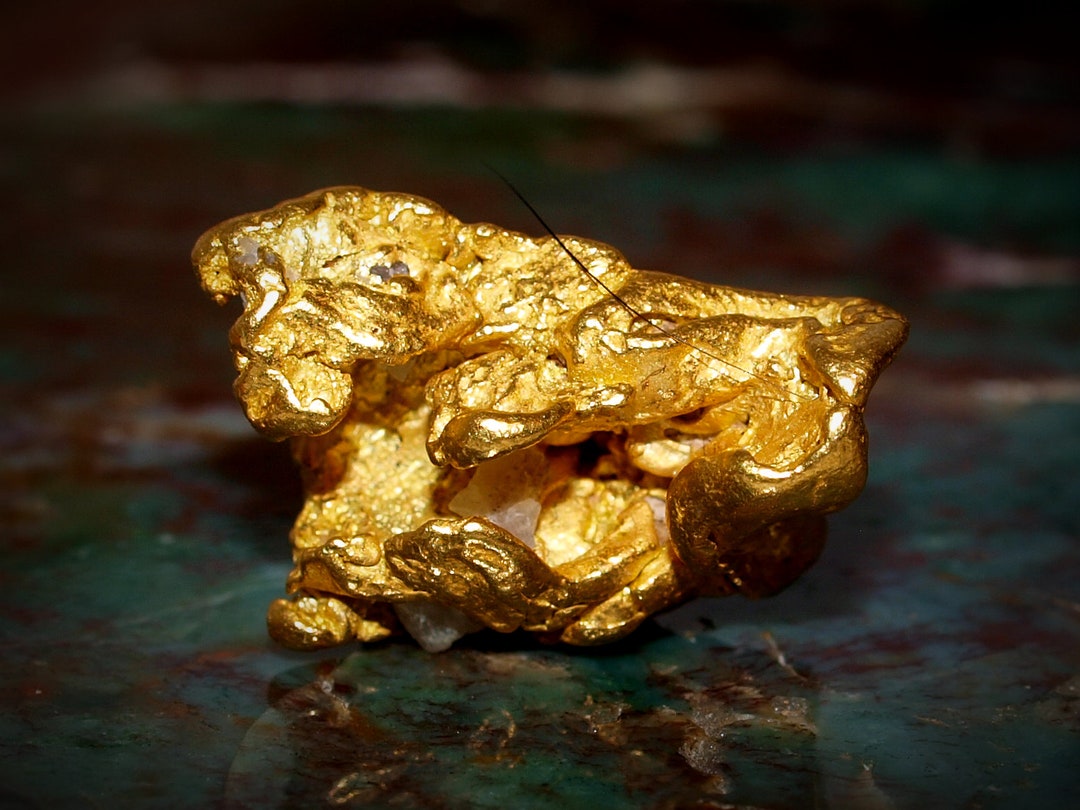 Australian Gold Nugget Artisanal Mined Gold Genuine Gold Specimen Raw ...