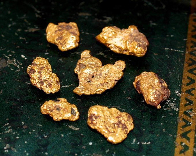 Alaska Gold Nugget American Mined Gold Genuine Gold Specimen Raw Alaska ...