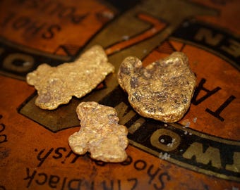 Raw Placer Gold Nuggets - Southwest Arizona Gold - Genuine Gold Nuggets ...