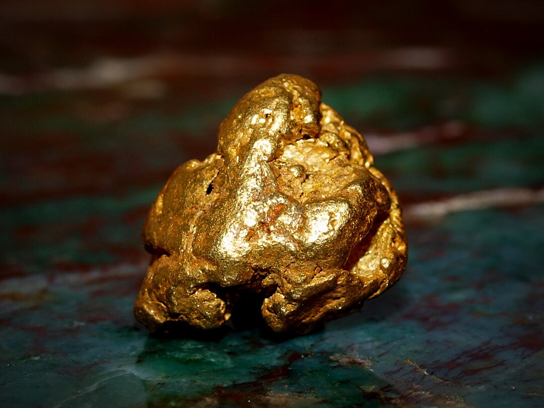 California Gold Nugget Artisanal Mined Gold Genuine Gold Specimen ...