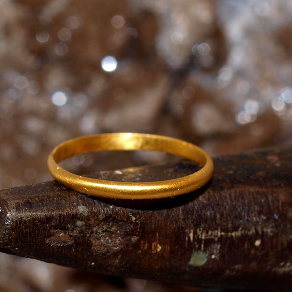 Pure Gold Ring - Etsy
