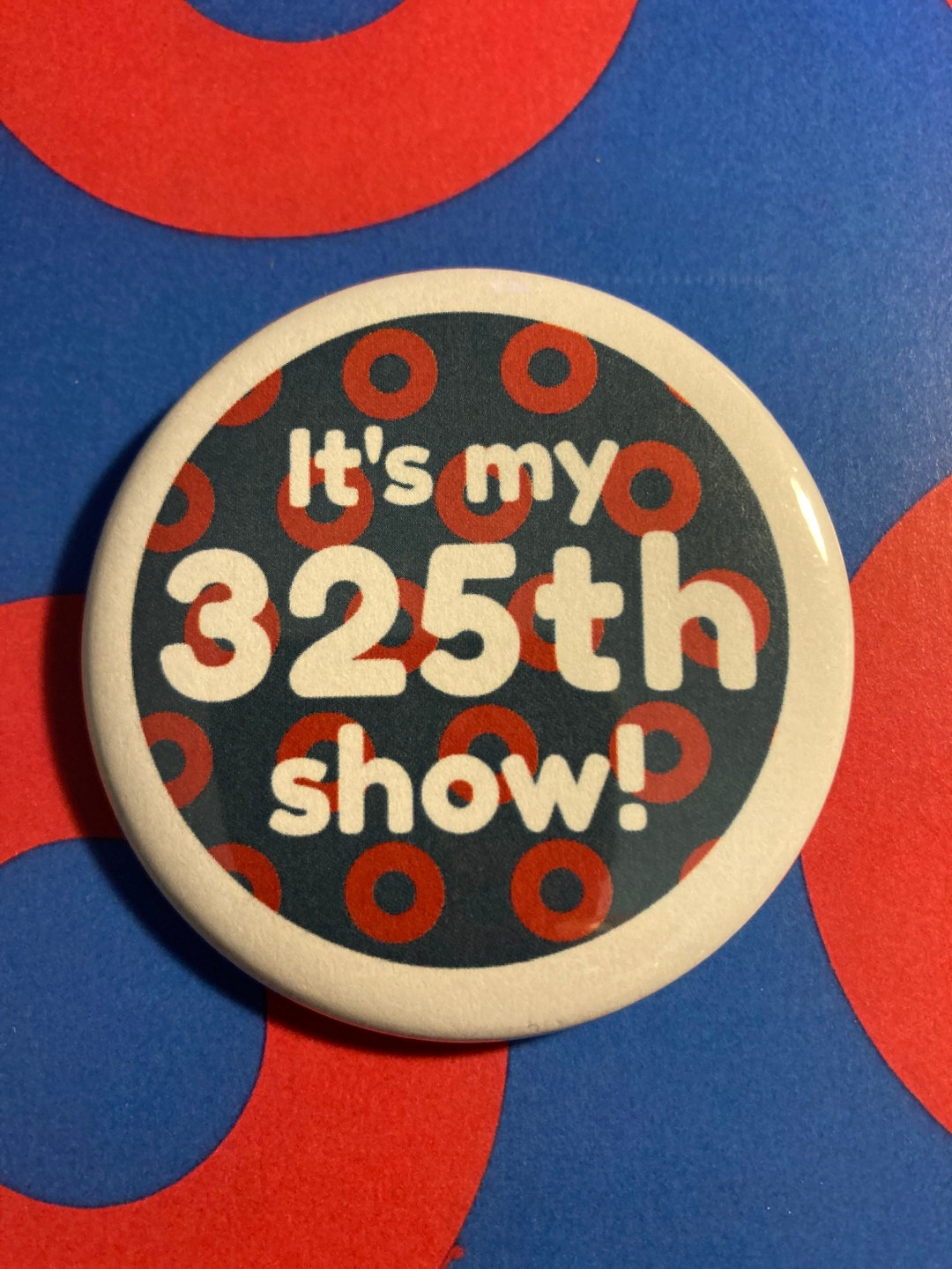 Phish 325th Show Pin Button - Etsy