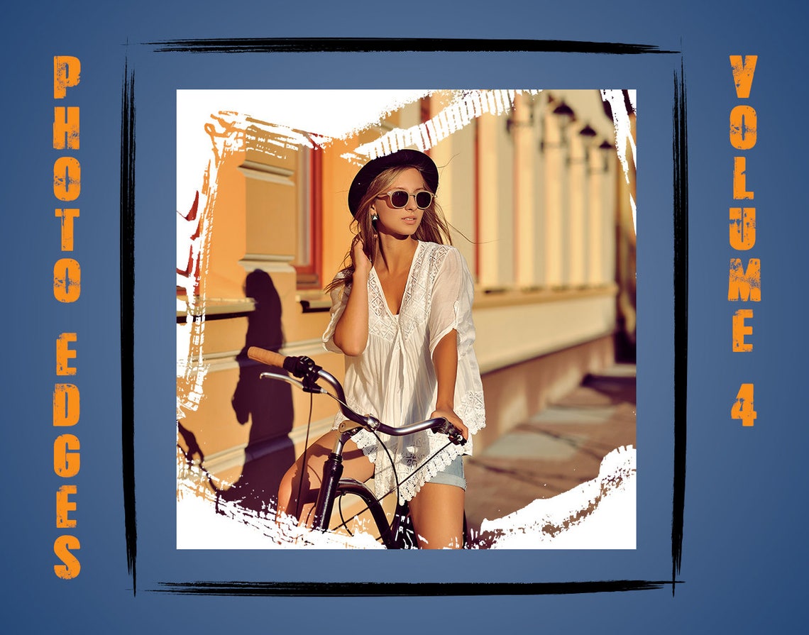 Photo Edges Photoshop Actions Vol 4 - Etsy
