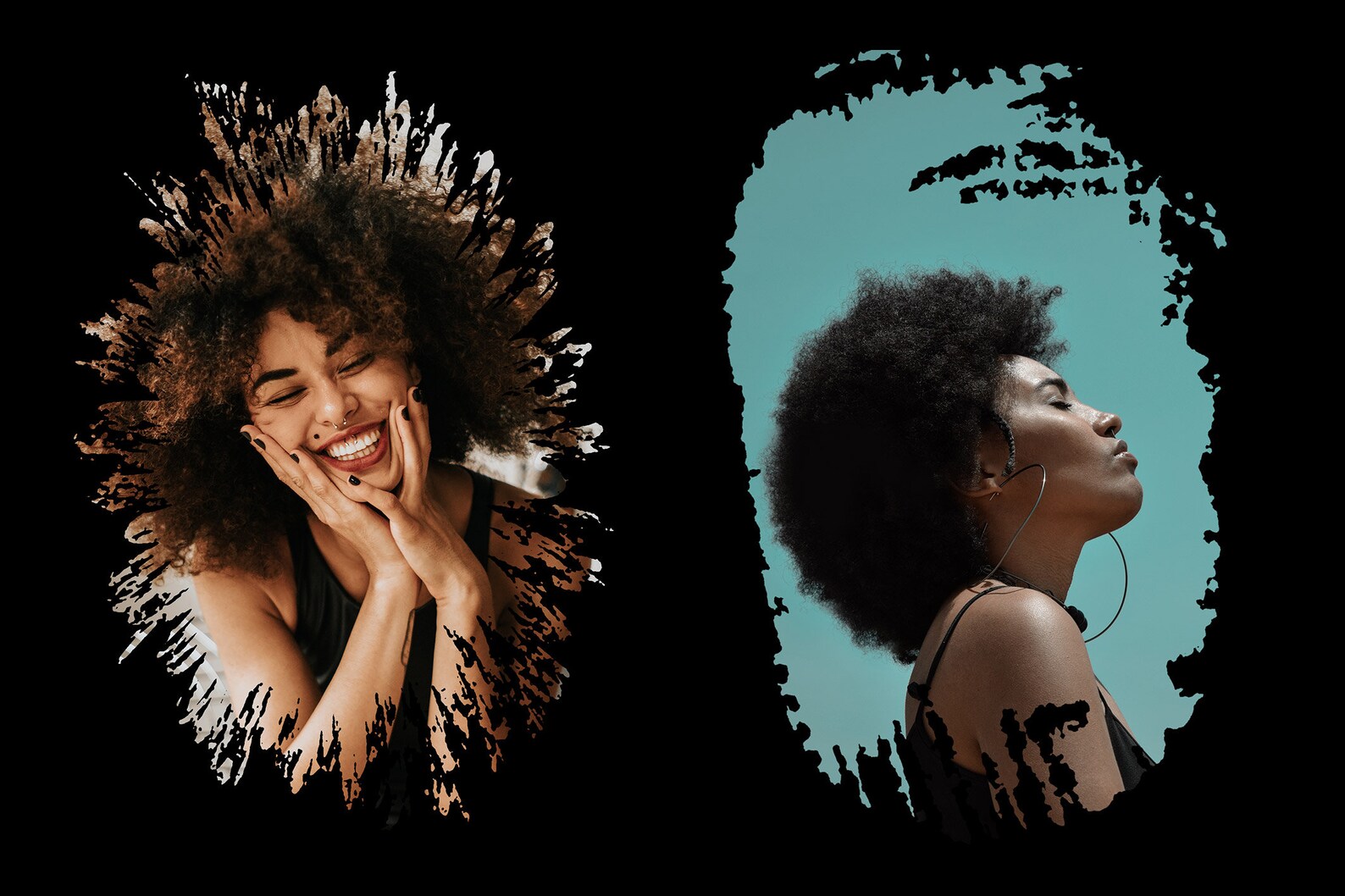 200 Different Photo Edges for Portrait Photos. Automated PSD Templates ...