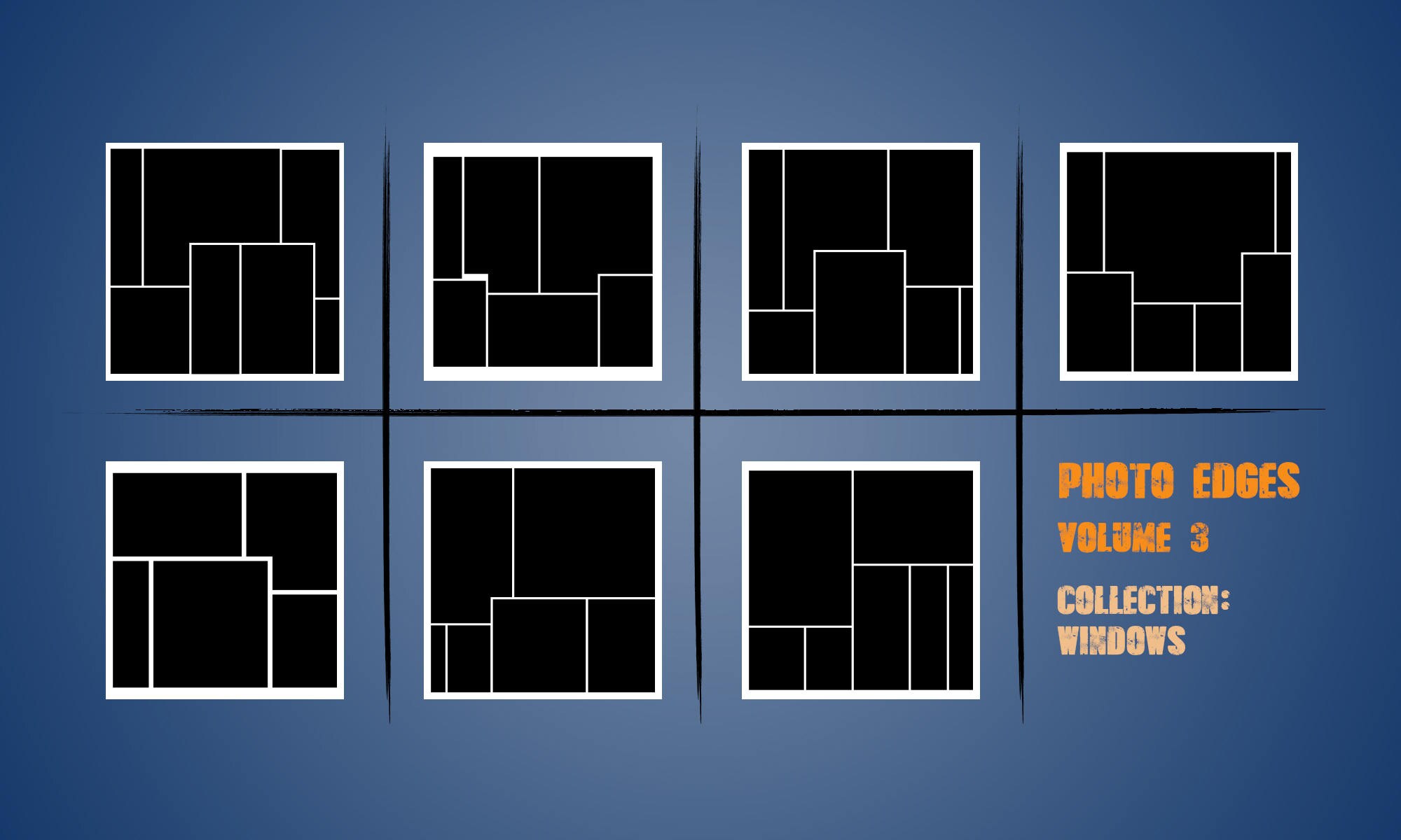 Photo Edges Photoshop Actions Vol 3 - Etsy