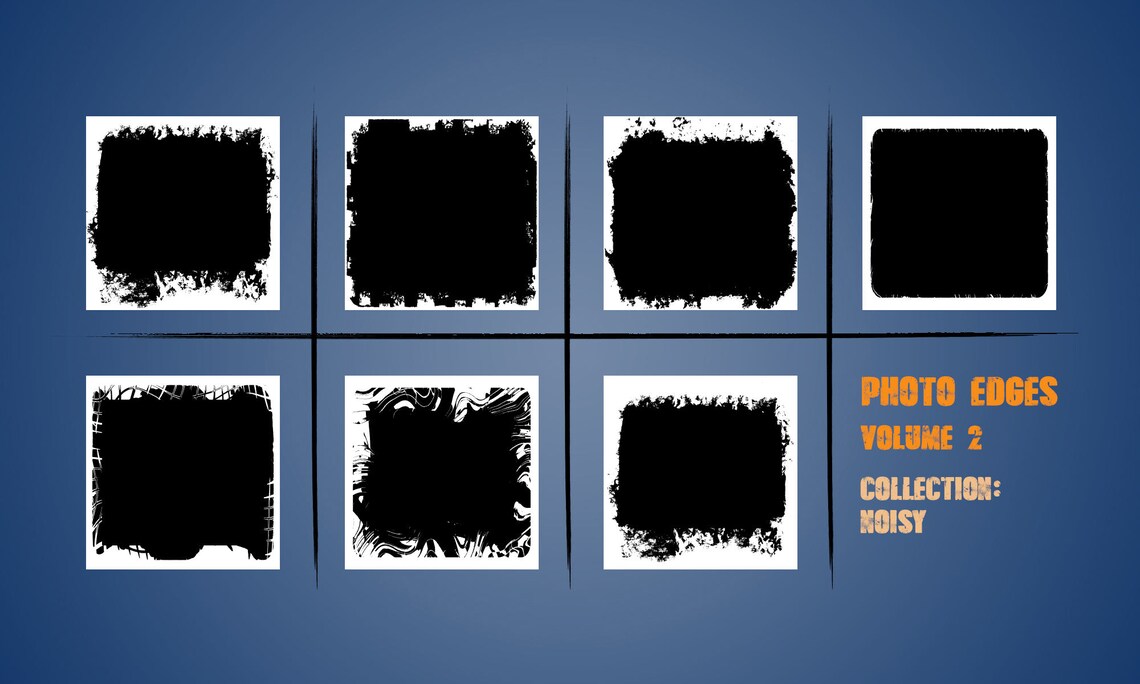 Photo Edges Photoshop Actions Vol 2 - Etsy