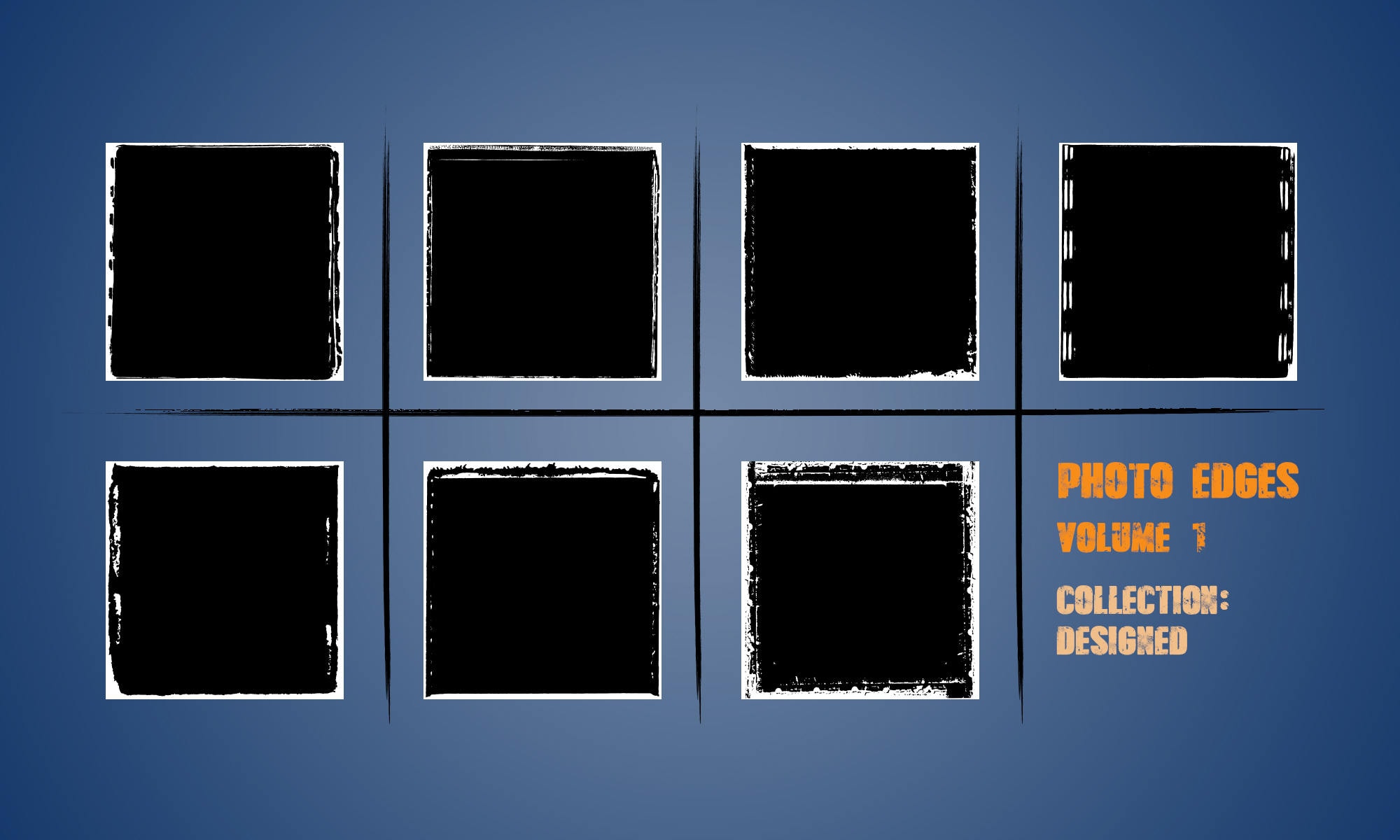 Photo Edges Photoshop Actions Vol 1 - Etsy