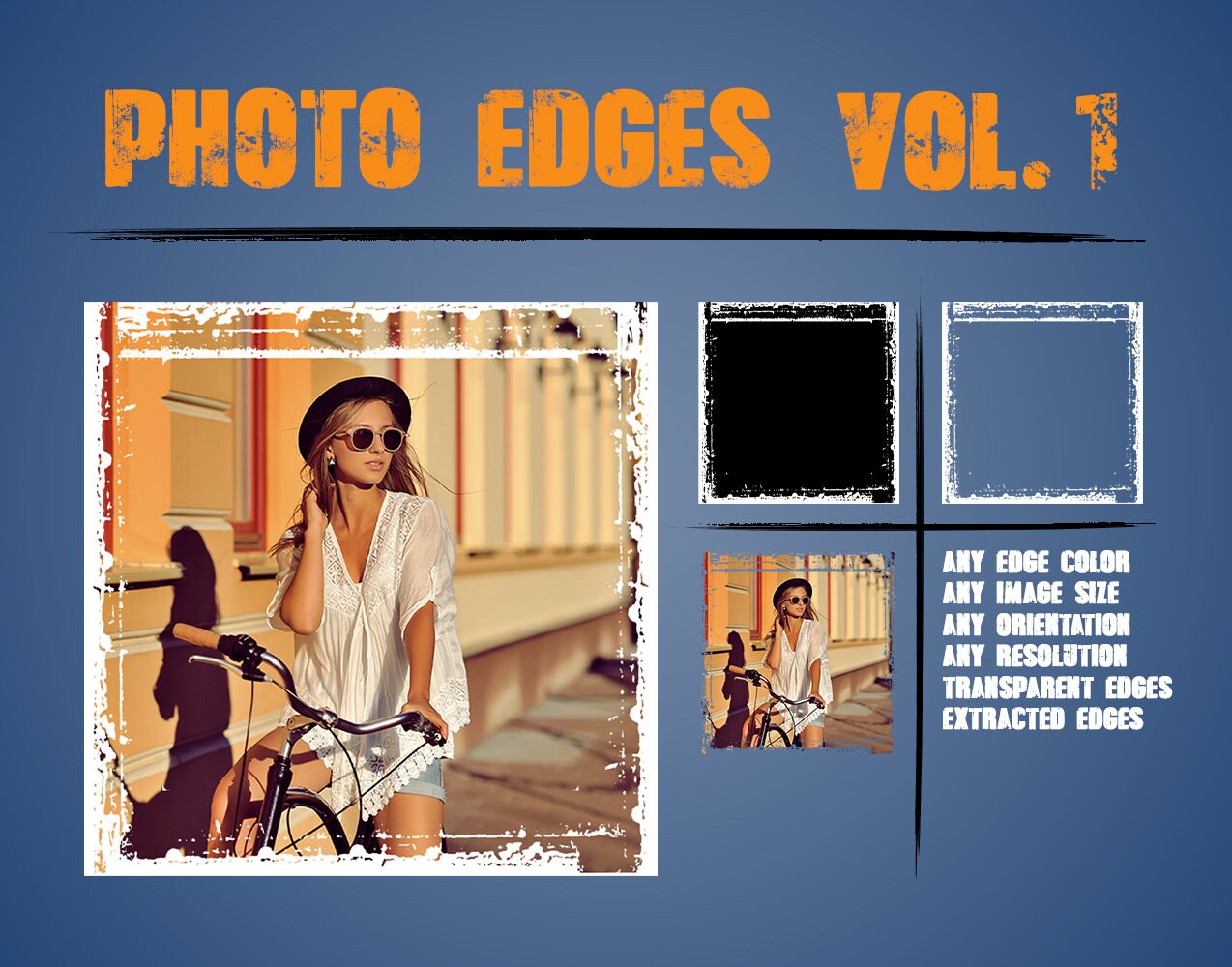 Photo Edges Photoshop Actions Vol 1 - Etsy