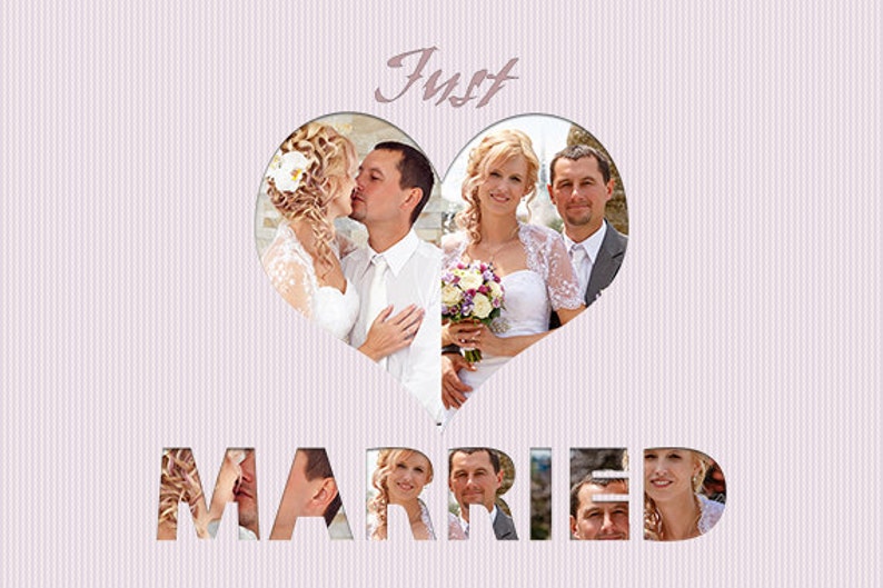 Custom Collages Photoshop Actions - Etsy