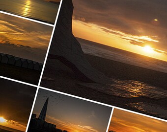 Geometric Photo Collages Photoshop Actions | Etsy