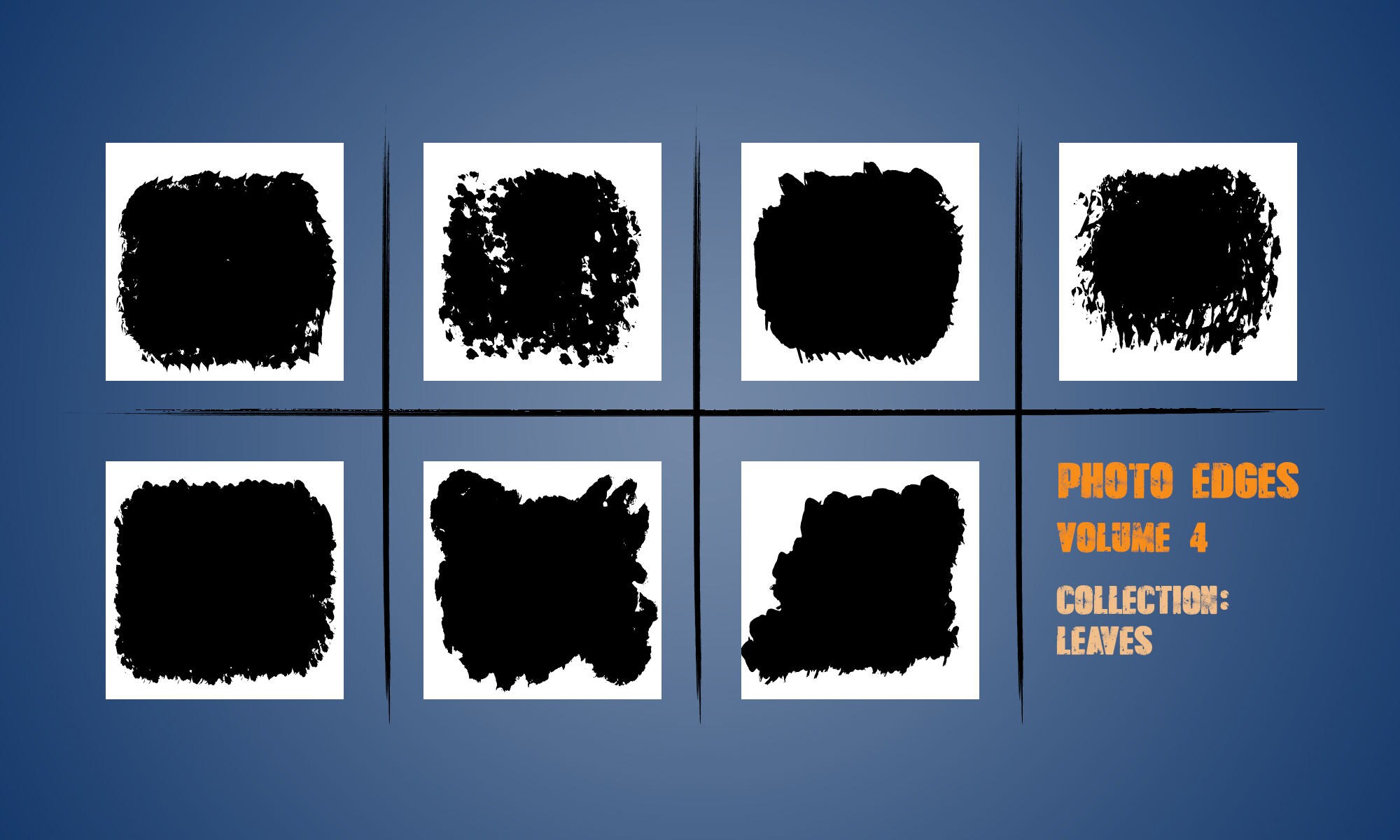 Photo Edges Photoshop Actions Vol 4 - Etsy