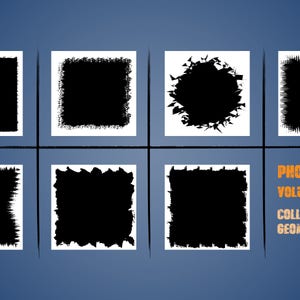 Photo Edges Photoshop Actions Vol 4 - Etsy