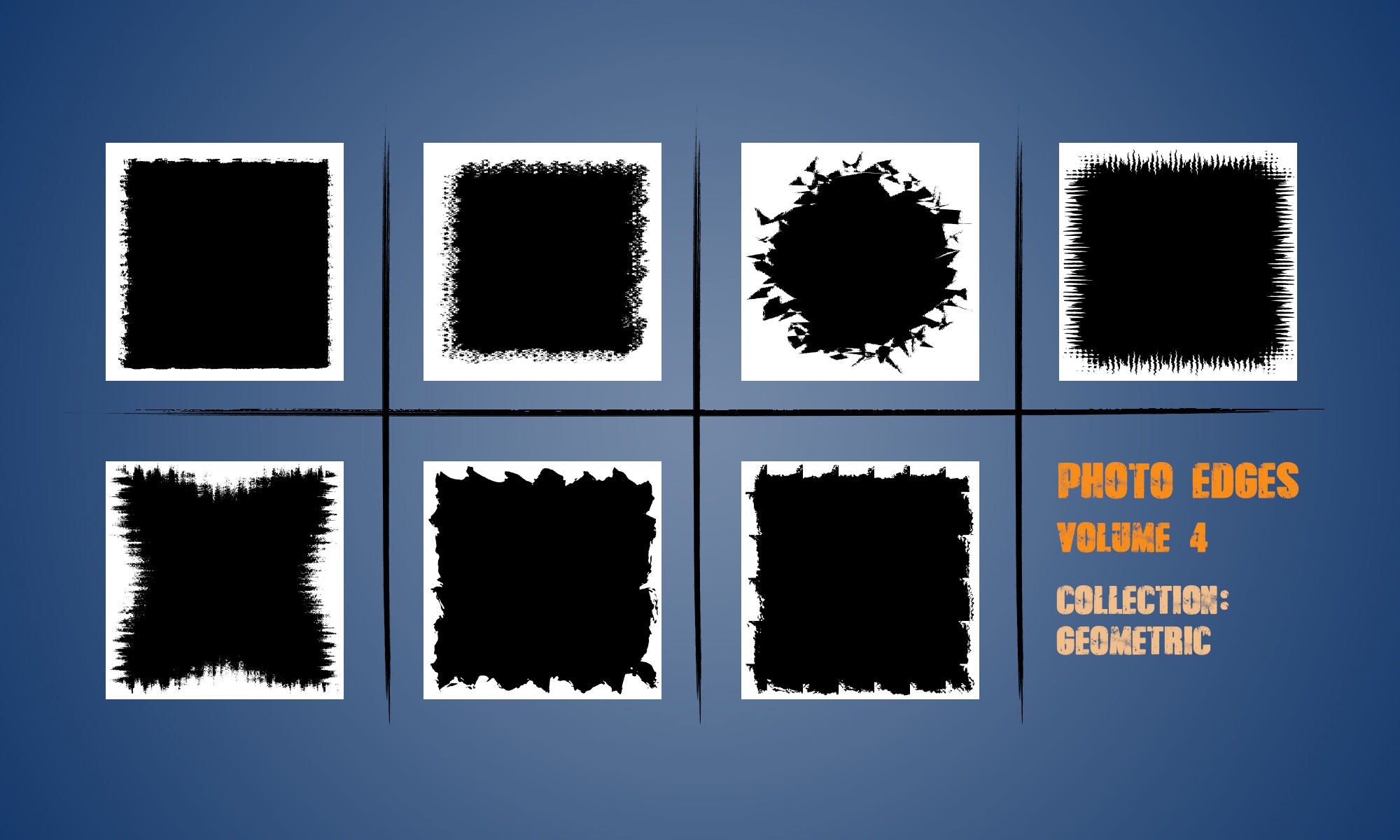 Photo Edges Photoshop Actions Vol 4 - Etsy