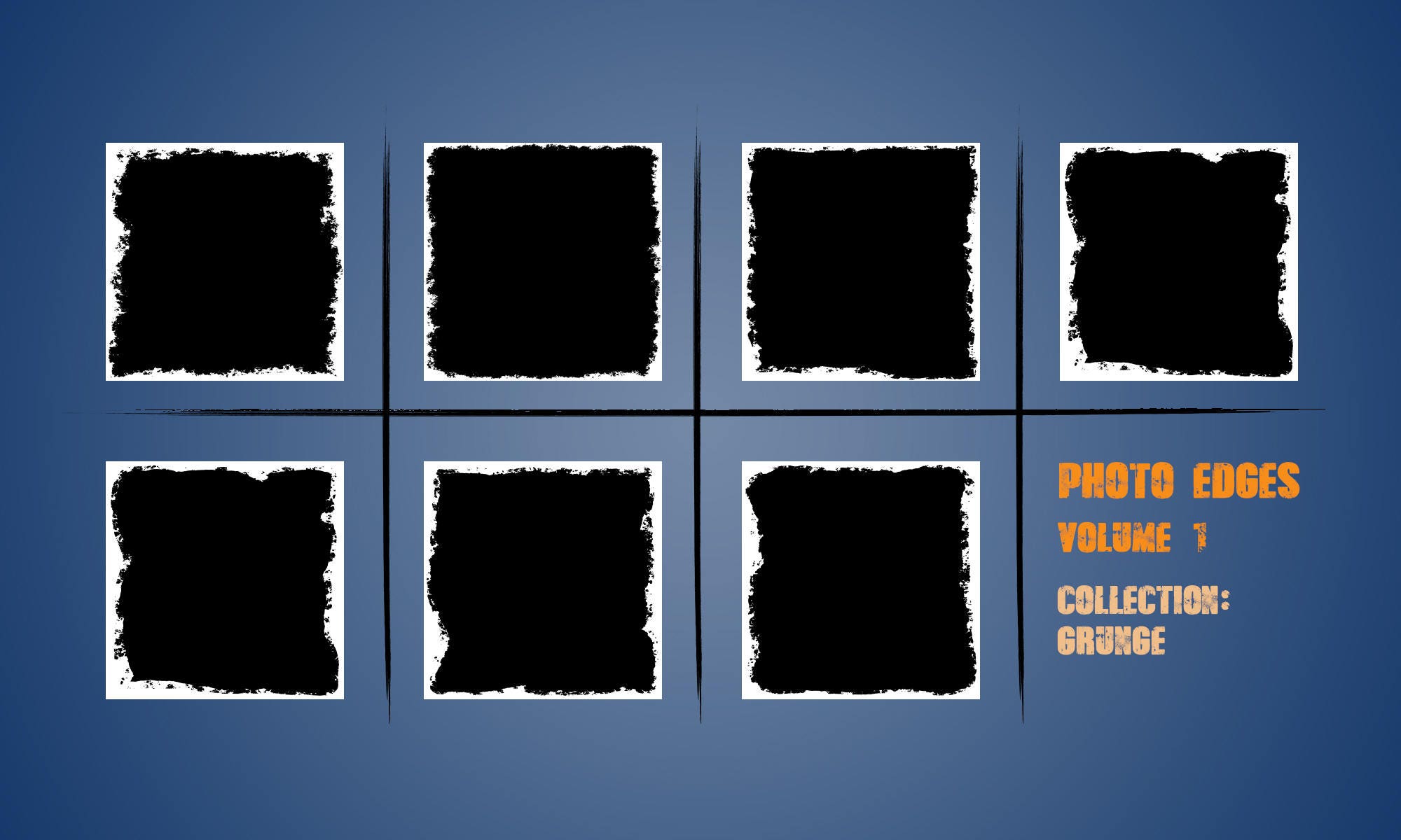 Photo Edges Photoshop Actions Vol 1 - Etsy