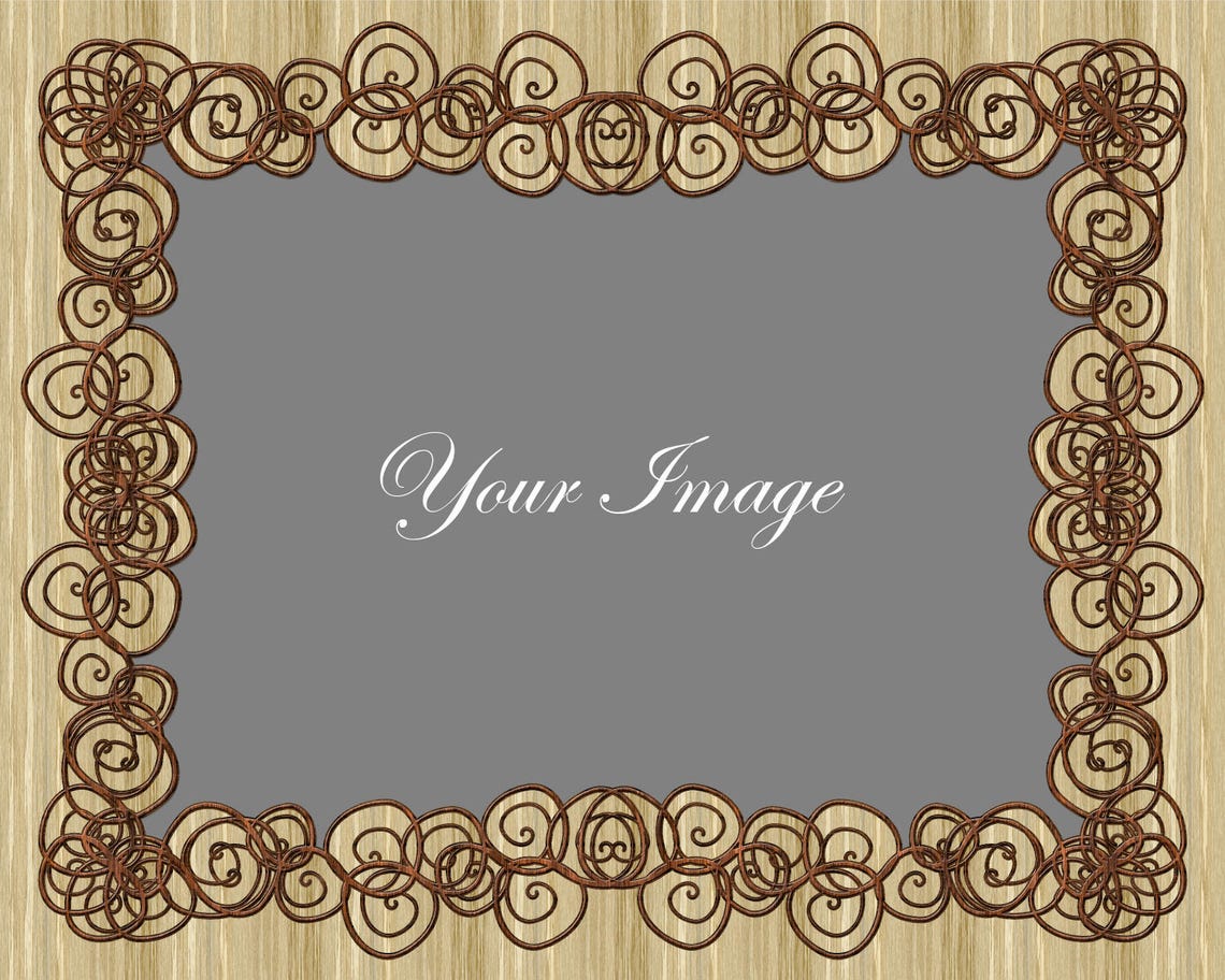 Automated Cool Frames Photoshop PSD Templates - Etsy