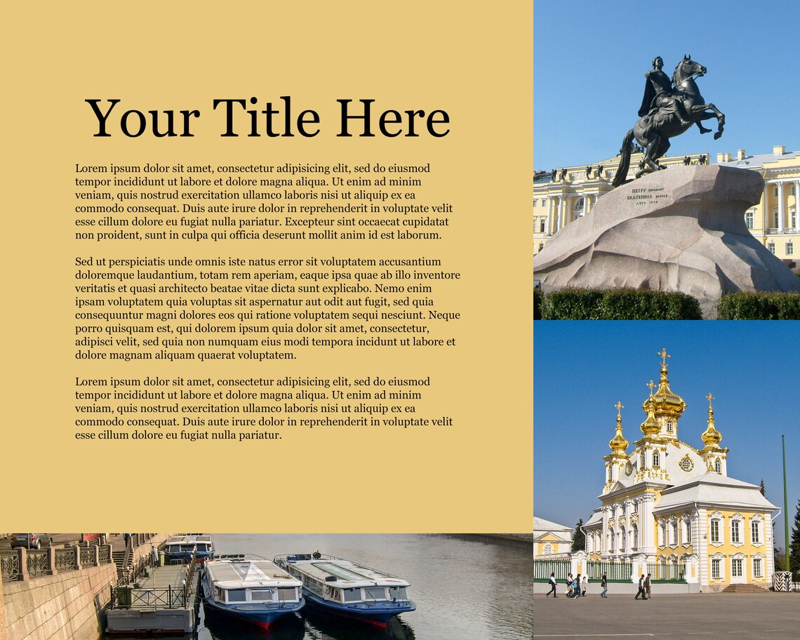 Modern Layout Collage Automated PSD Templates 5x4 (10x8) Aspect Ratio ...