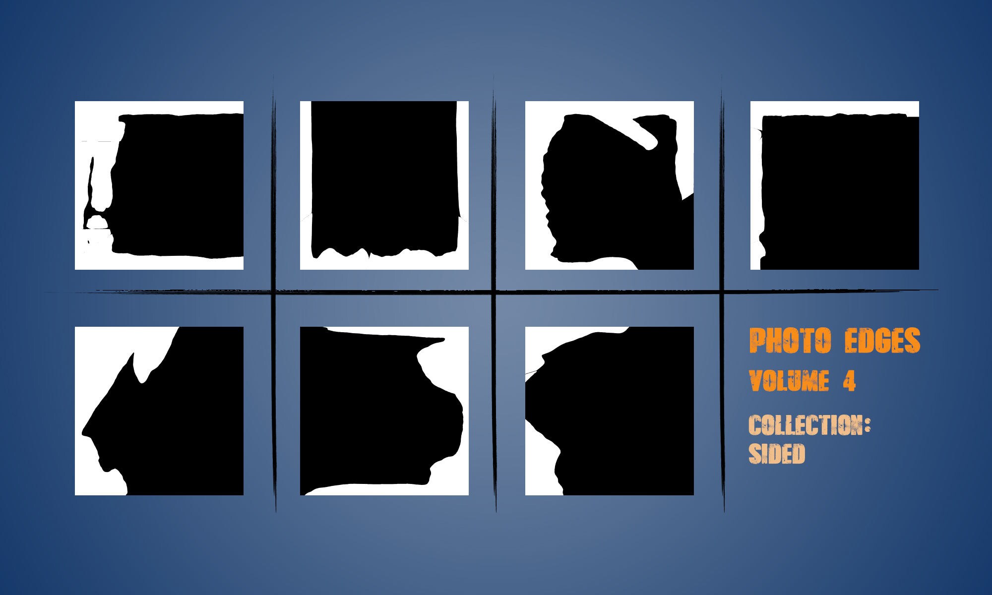 Photo Edges Photoshop Actions Vol 4 - Etsy