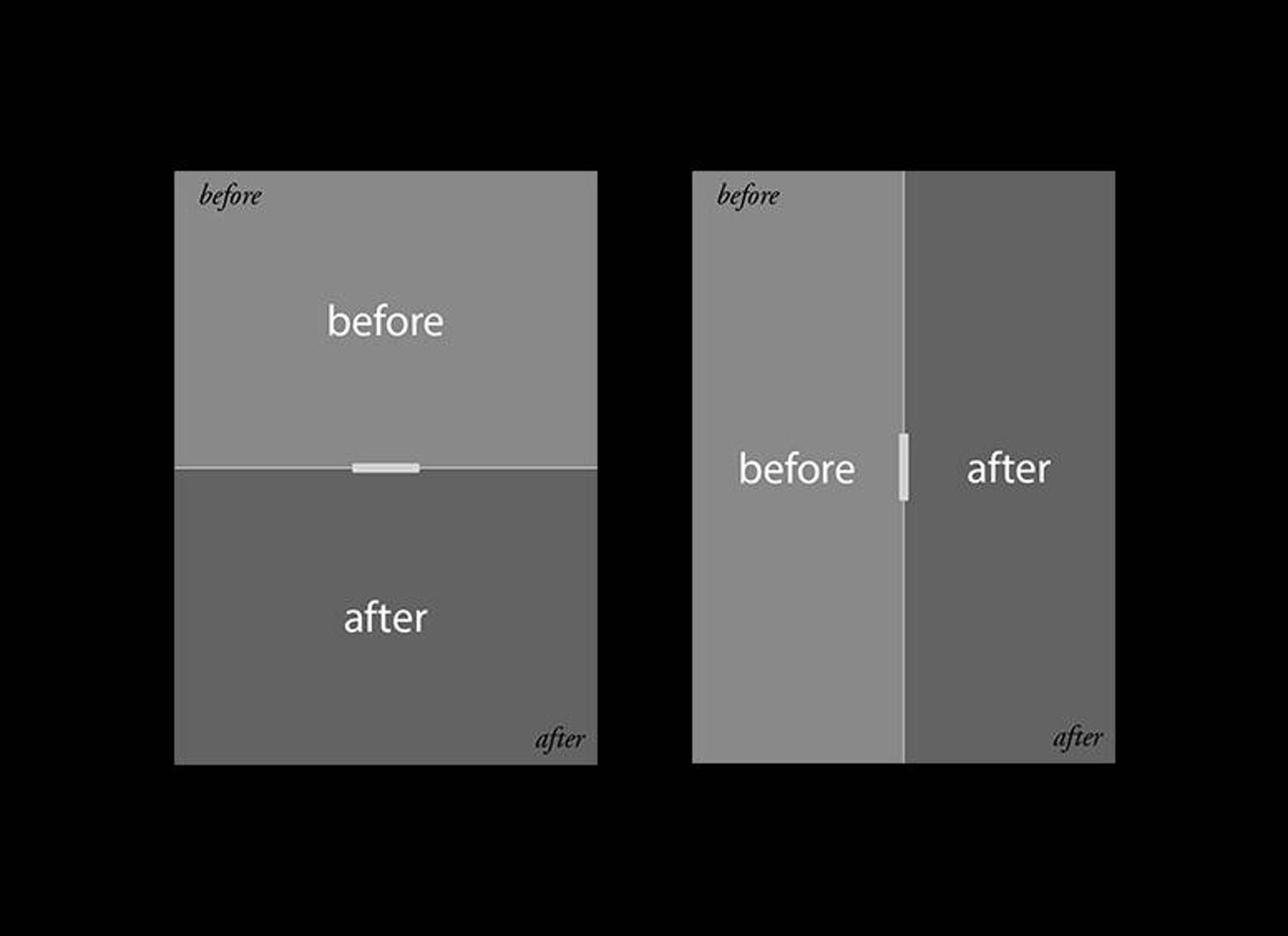 Before/after Previews PSD Templates - Etsy