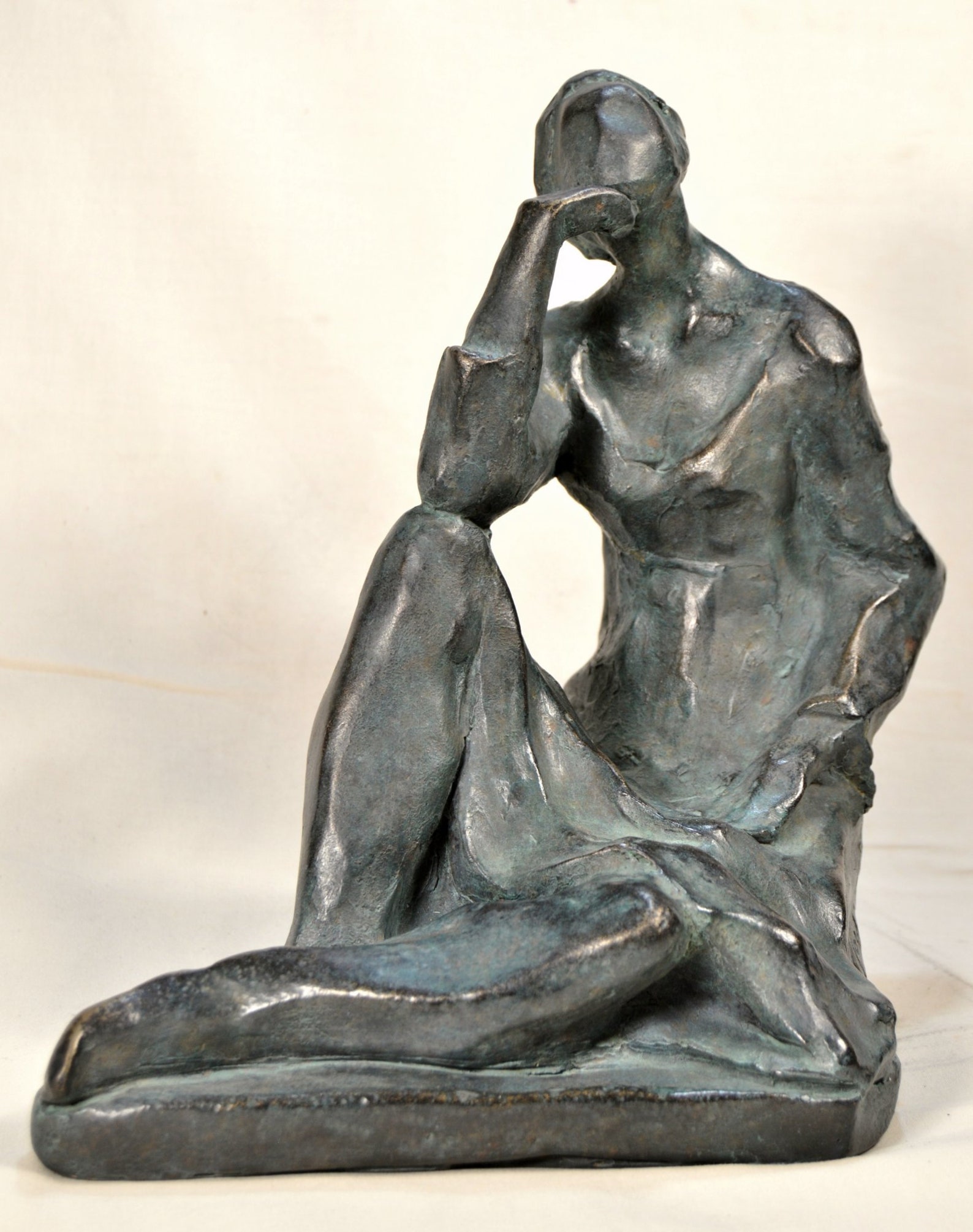 Sculpture Statue Seated Woman Garden Maison Gift - Etsy