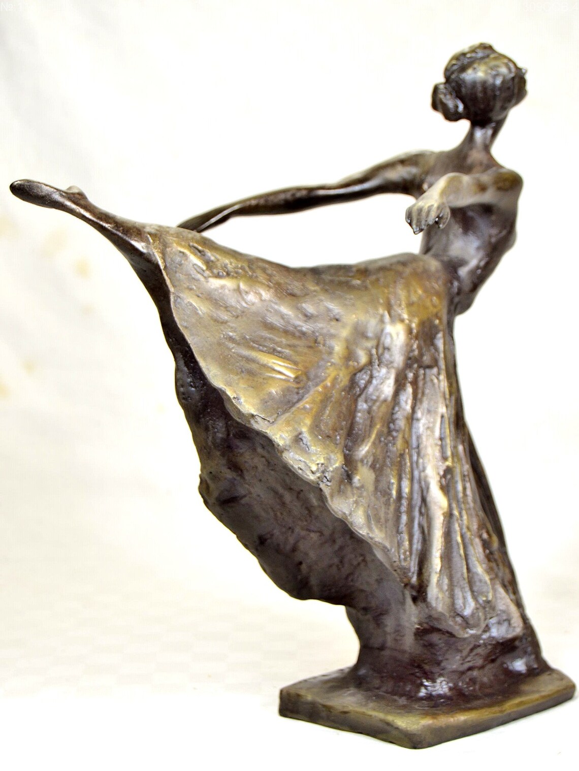 Cold Cast Bronze Sculpture Danzer in Classical Ballet Pose - Etsy