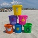 Personalized Sand Bucket With Handle- Summer Fun- Beach Accessories - Etsy