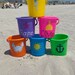 Personalized Sand Bucket With Handle Summer Fun Beach - Etsy