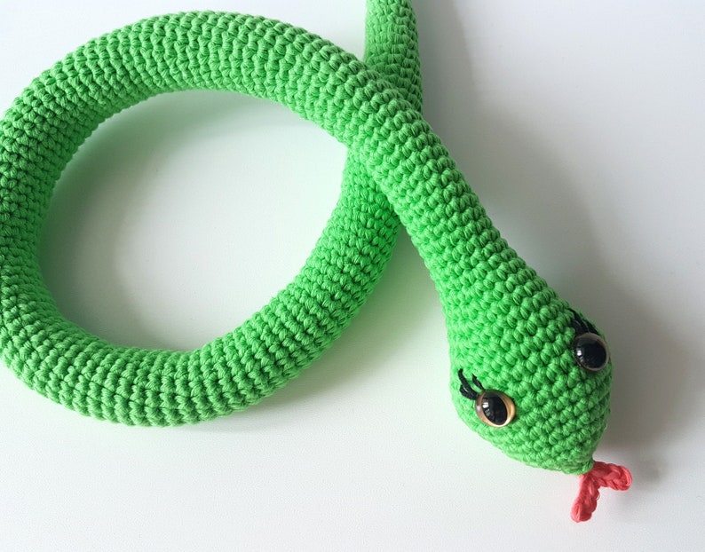 Crochet Snake Stuffed Snake Snake Toy Amigurumi Snake | Etsy