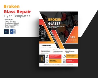Car Repair Flyer - Etsy