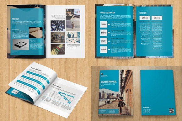 Proposal Template Business Project Proposal Photoshop - Etsy