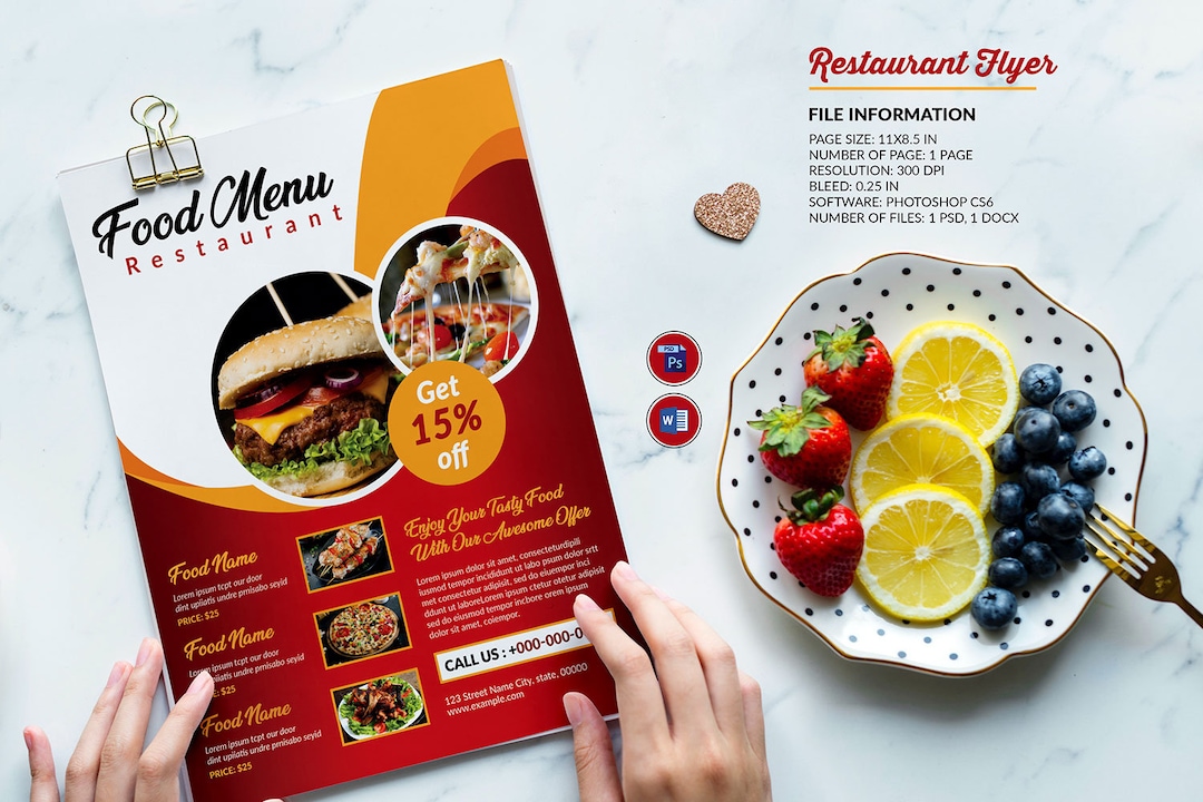 Food Flyer Templates Psd