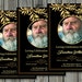 Funeral Program Template: 5x7 Memorial Card (digital Download) - Etsy
