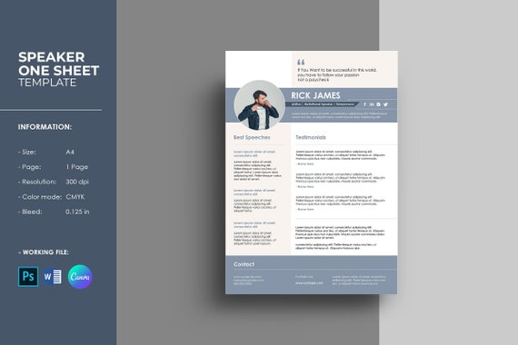 One Sheet Template Word One Page Product Announcement Sheet Templates