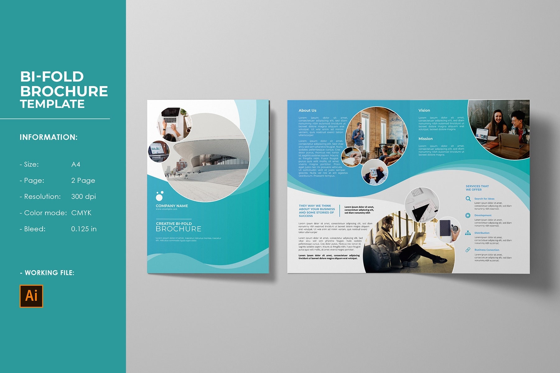 Creative Tri Fold Brochure Design